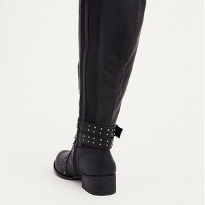 torrid | Shoes | New Studded Multibuckle Kneehigh Boots Wide Calf ...